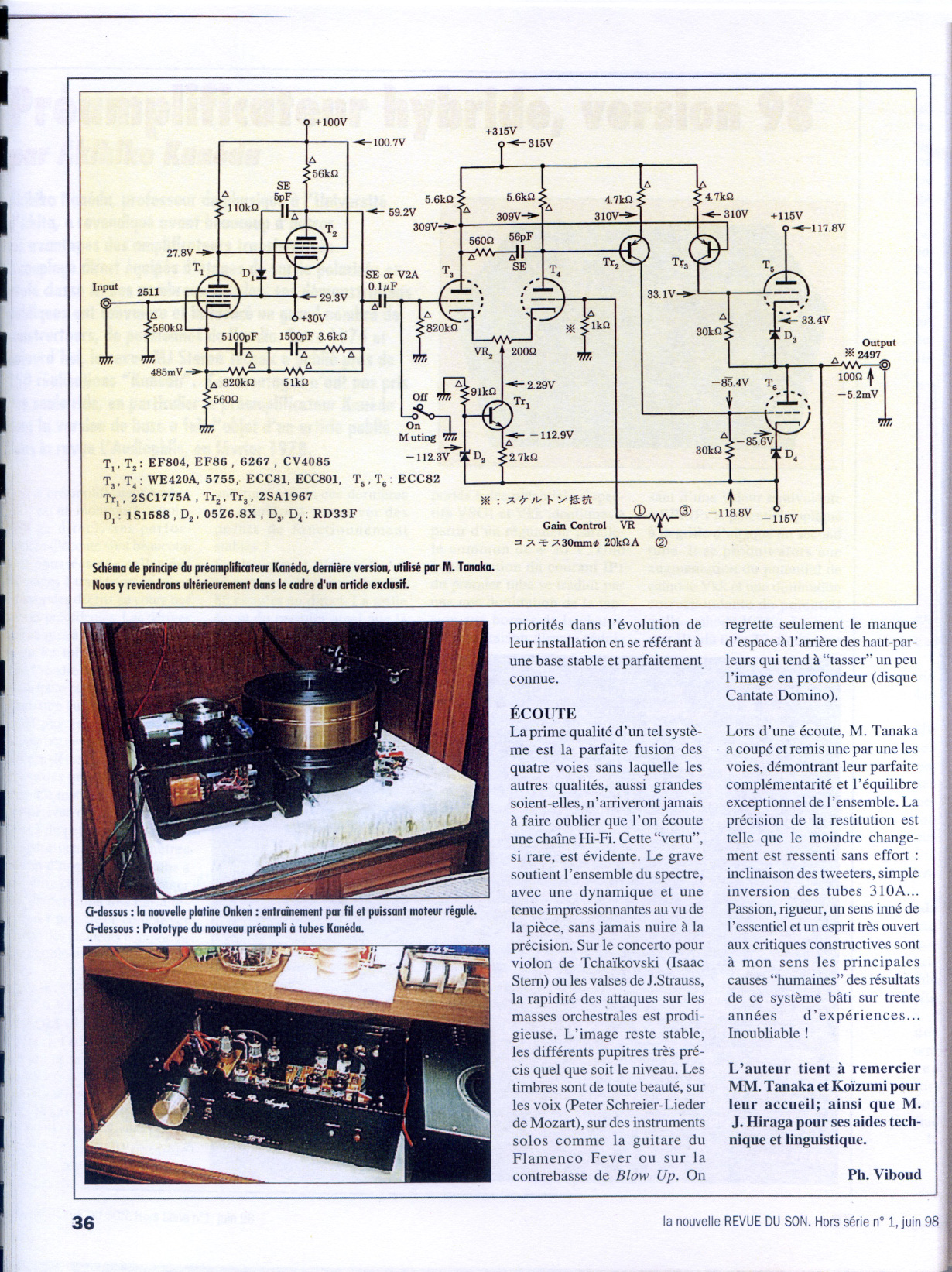 Le système de M. Tanaka… 20 ans après! – Onken